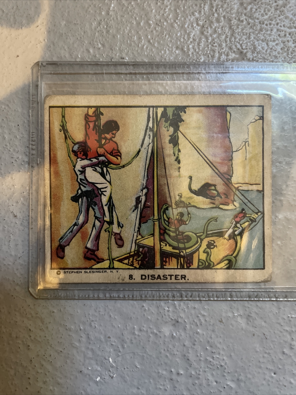 1935 Tarzan and the Crystal Vault of Isis Gum Card #8 | eBay