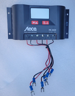 STECA PR 2020 SOLAR CHARGE CONTROLLER 12V/24V IN EXCELLENT WORKING ...