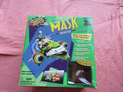 1997 TOY ISLAND MASK THE ANIMATED SERIES MASK EYE-POPPIN' STREET ...