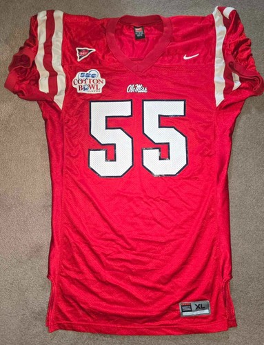 Terrance Houston Ole Miss Rebels 2004 Cotton Bowl Worn Jersey | eBay