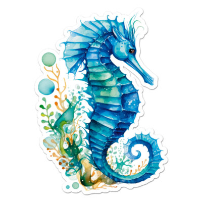 Seahorse Coral, Vinyl Decal Sticker, Indoor Outdoor, 3 Sizes, #11726 | eBay
