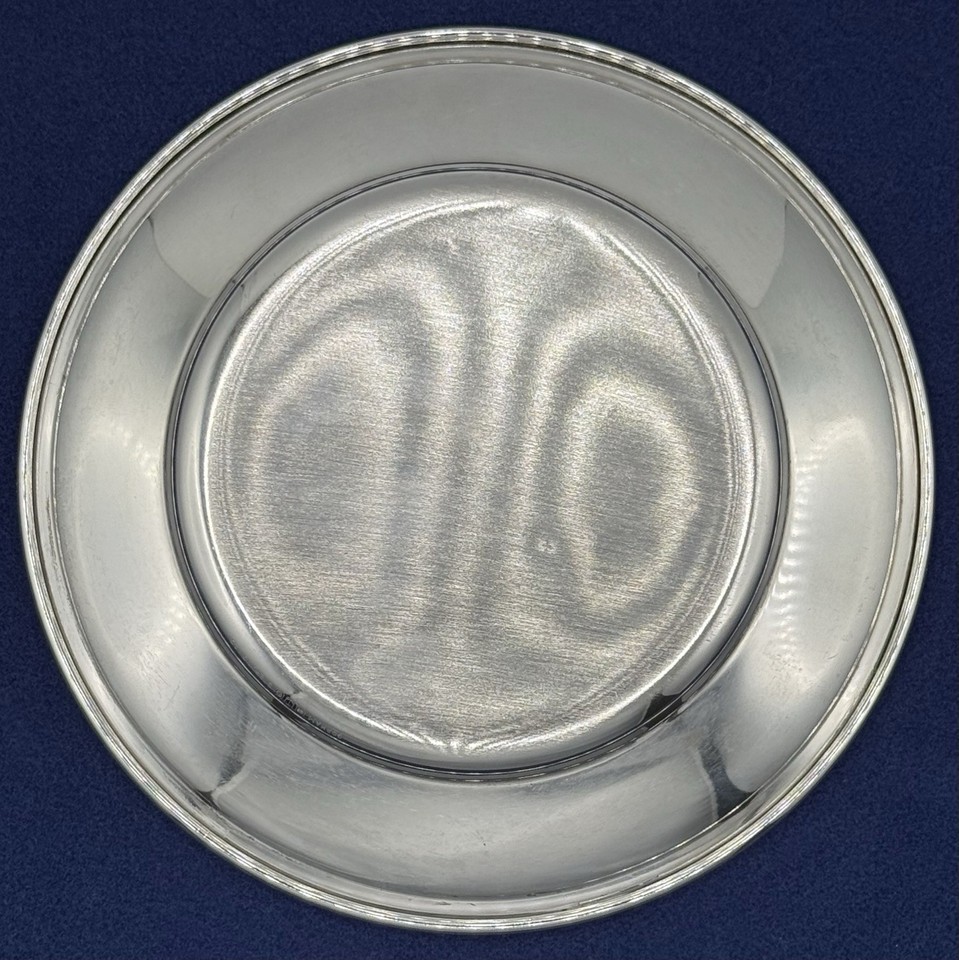 2 Gorham Sterling Silver Puritan Bread Plates 161 Grams Priced Below ...