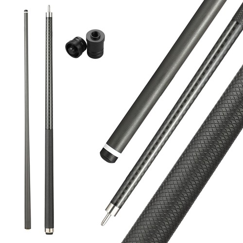 Carbon Fiber Pool Cue Stick 12.5mm Tip Billiard Carbon Fiber cue ...
