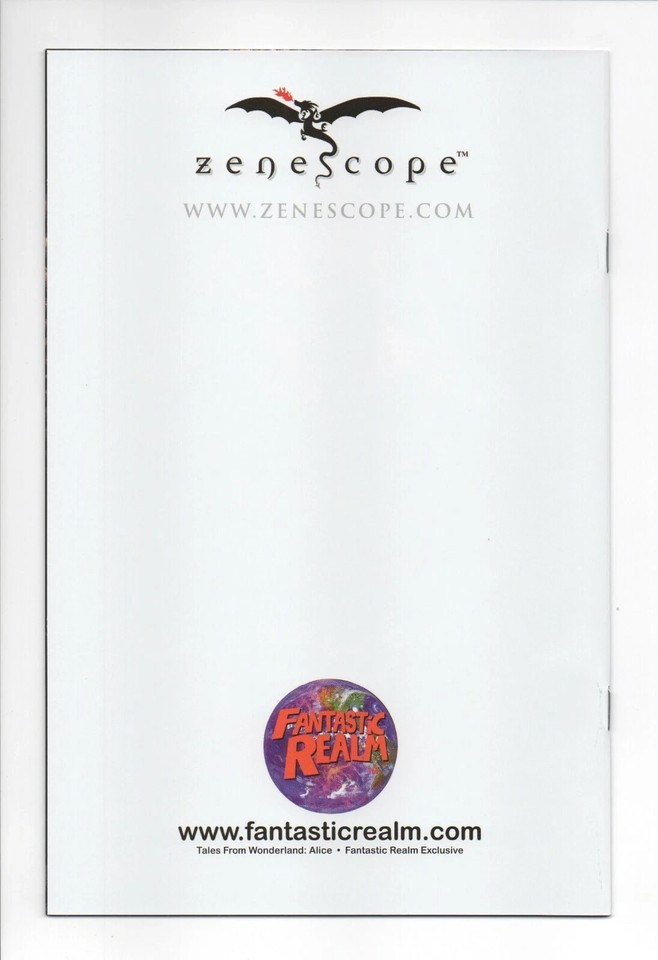 Zenescope - Tales from Wonderland: Alice #1 Fantastic Realms Exclusive ...