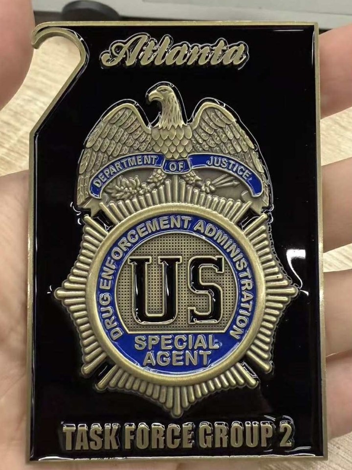 DEA U.S. SPECIAL AGENT ATLANTA TASK FORCE GROUP 2 CHALLENGE COIN | eBay