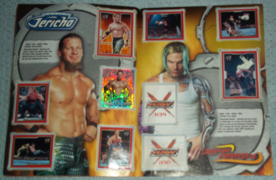 WWE WWF Wrestling Poster Magazine Sticker Album Puzzle Book Bundle John ...