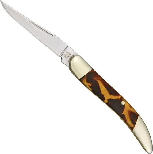 Texas Toothpick Pocket knife tortoise shell handle Mini Rough Ryder | eBay