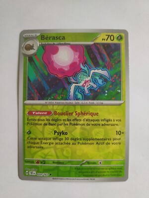 Carte Pokémon - Bérasca Reverse 024/162 - Forces Temporelles EV05 | eBay