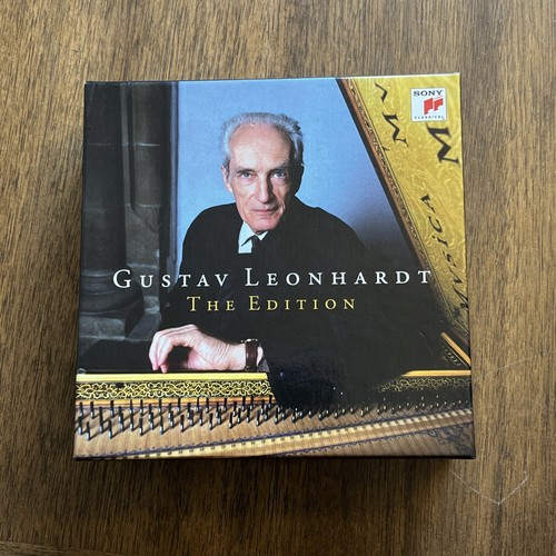 Gustav Leonhardt: Jubilee Edition (CD, Nov-2008, 15 Discs, Sony ...