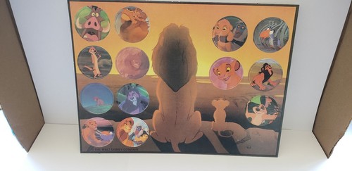 Lion King Pog Sheet 1994 | eBay