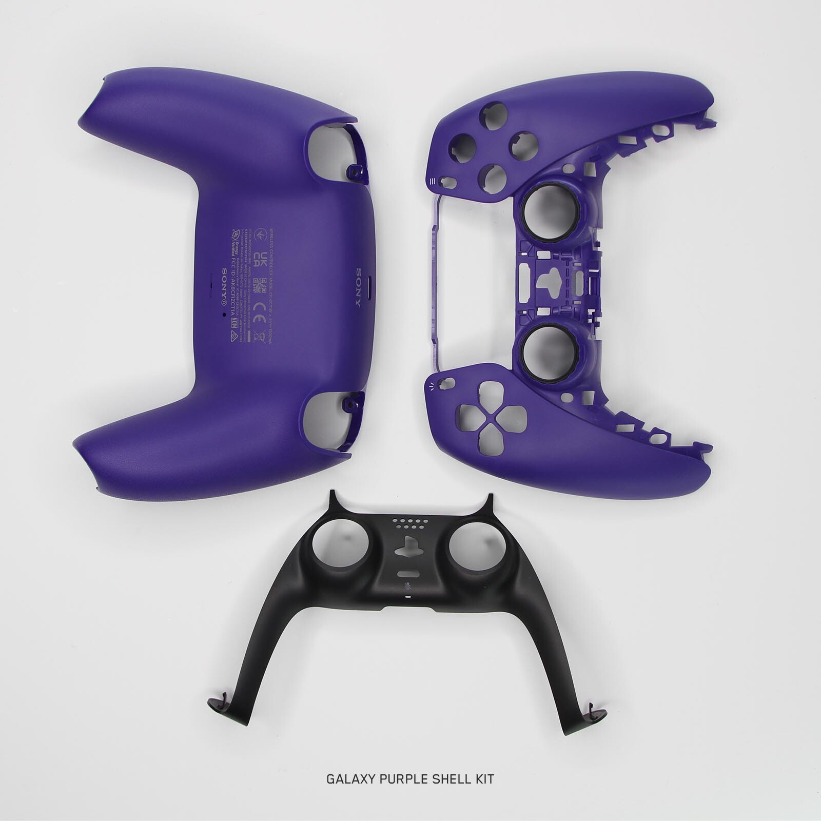 Sony PS5 Controller Shell Kit Front Back Touchpad Buttons Pink Purple ...