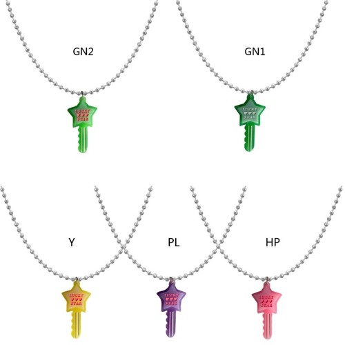 Five-pointed Star Keys Charm Keychains Cute Unique Ornament Car Keyring ...