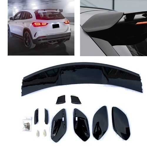Rear Trunk Spoiler Wing Kit For Benz GLA-Class GLA180/200 GLA35/45 AMG ...