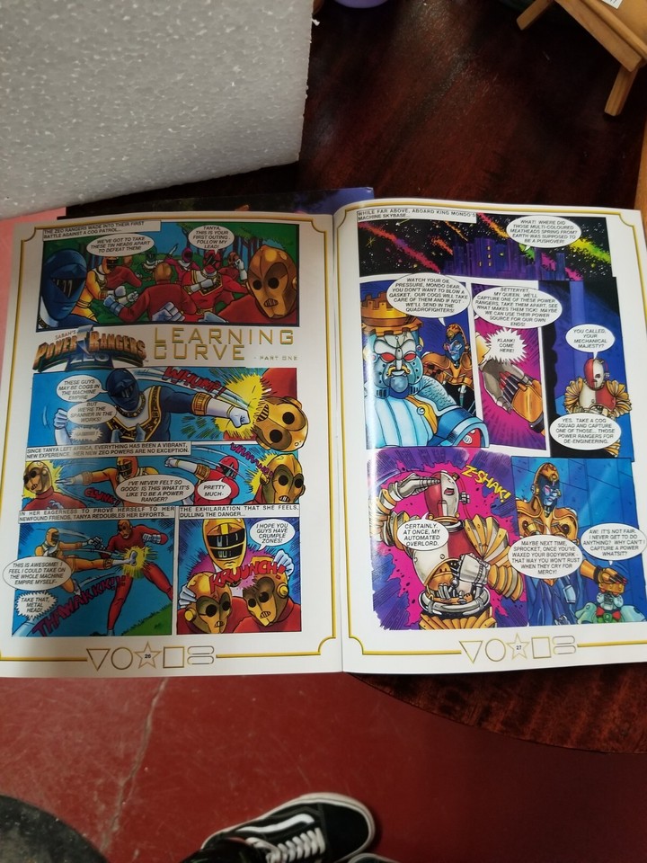 2 Power Rangers Magazines Both Issue #1 | eBay
