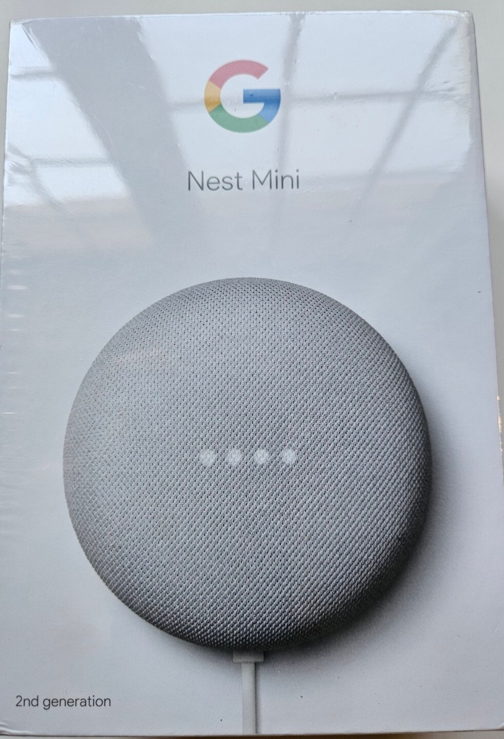 Google Nest Mini (2nd Generation) Smart Speaker - Chalk for sale online ...