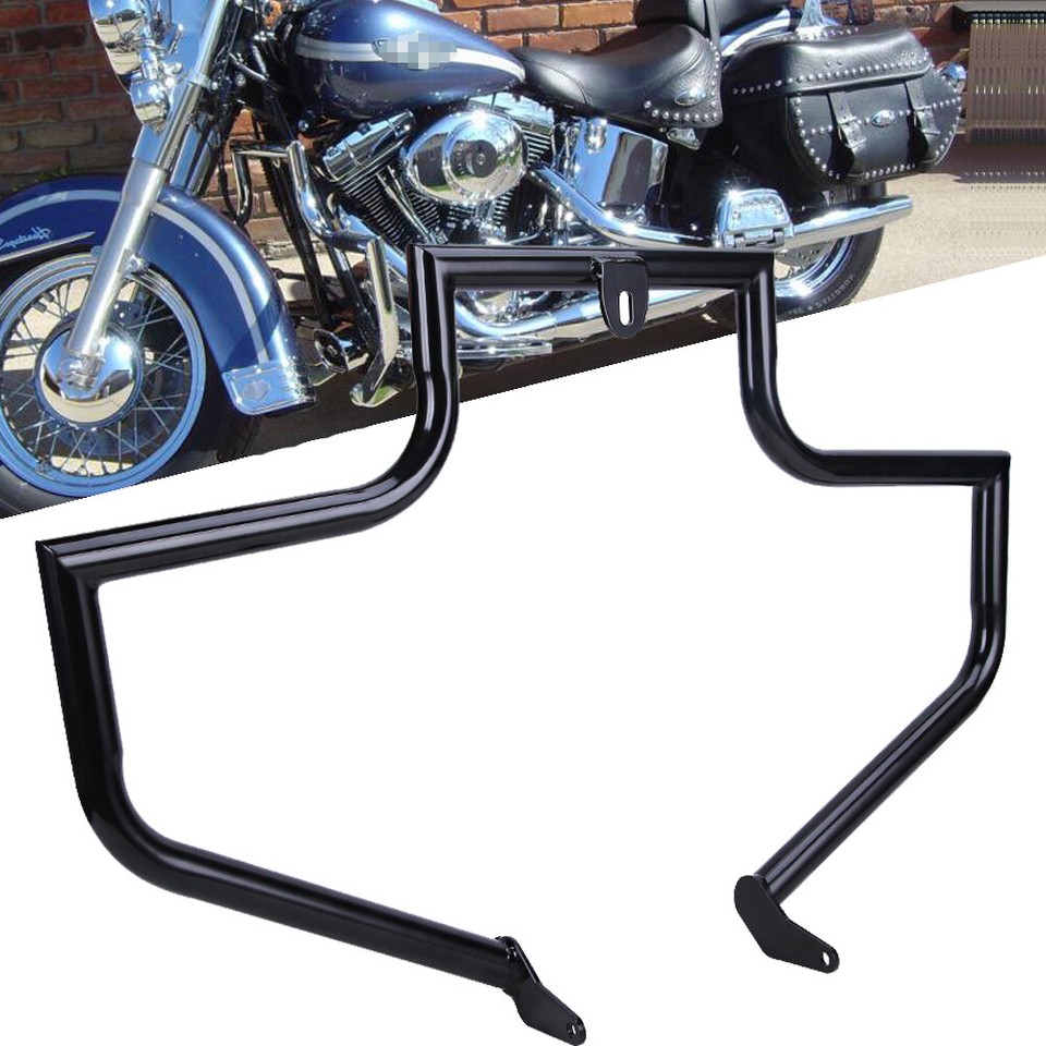 2000-2017 Highway Engine Guard Crash Bar For Harley Softail Slim Fatboy ...