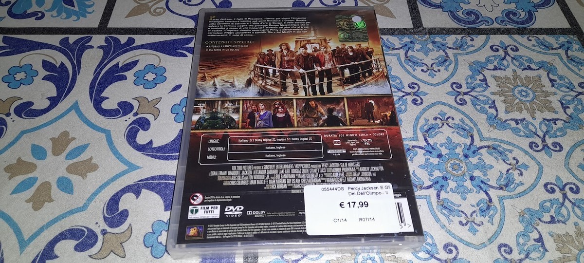 Percy Jackson Il Mare Dei Mostri Dvd Percy Jackson