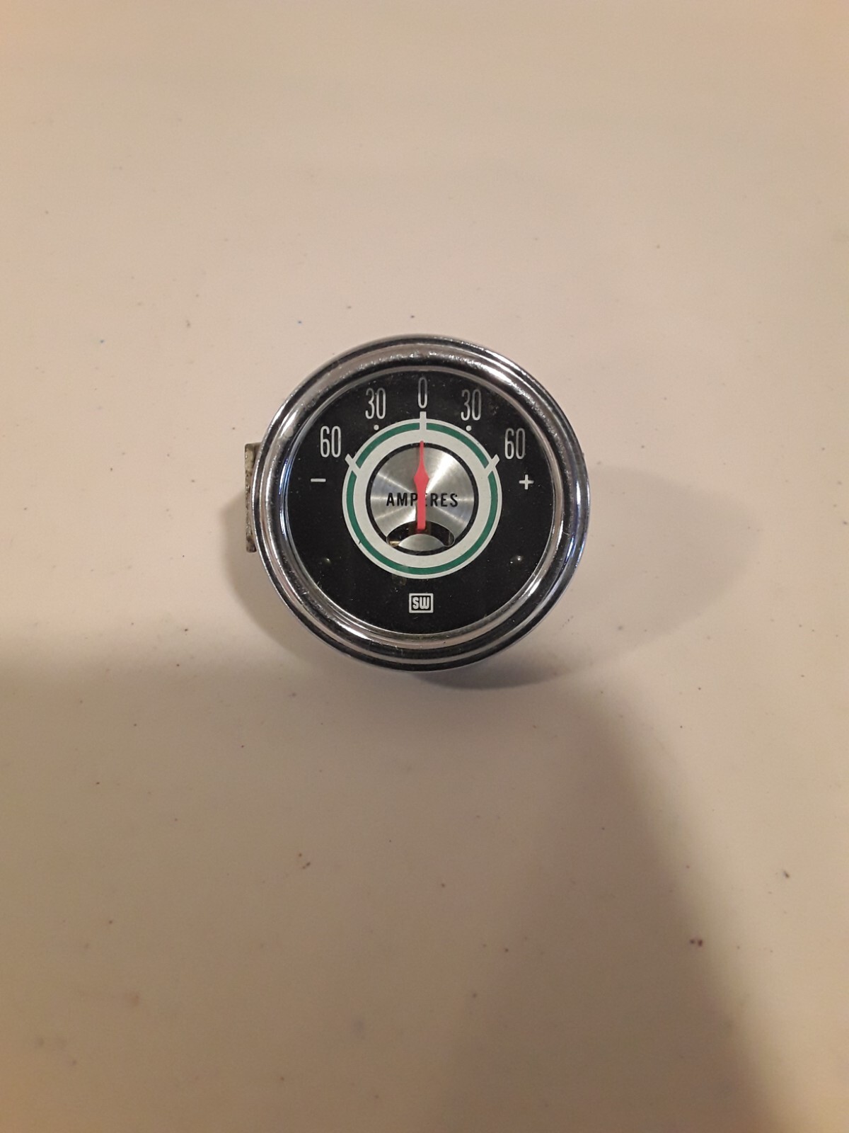 STEWART WARNER AMP GAUGE 2 in green line | eBay