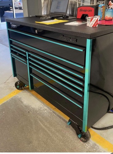 snap on toolbox Krl722 With Bedliner Top | eBay