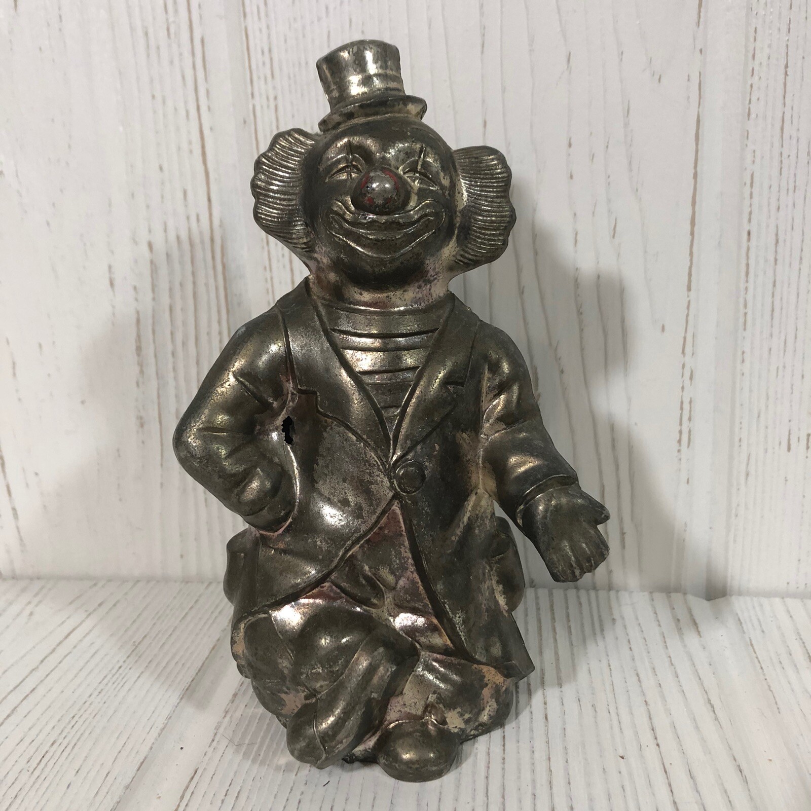 Vintage Clown Coin Bank Aluminum 6 1/4” Tall | eBay