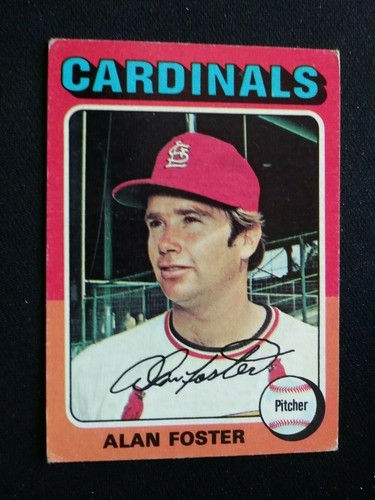 1975 Topps Baseball Card # 296 Alan Foster - St. Louis Cardinals | eBay