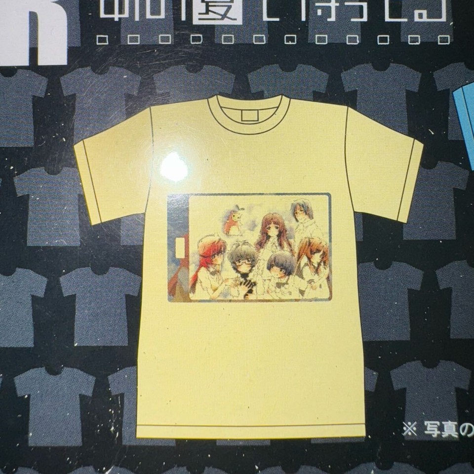 y7h "Anime 'Waiting in That Summer' Unopened T-Shirt Free Size Rare ...