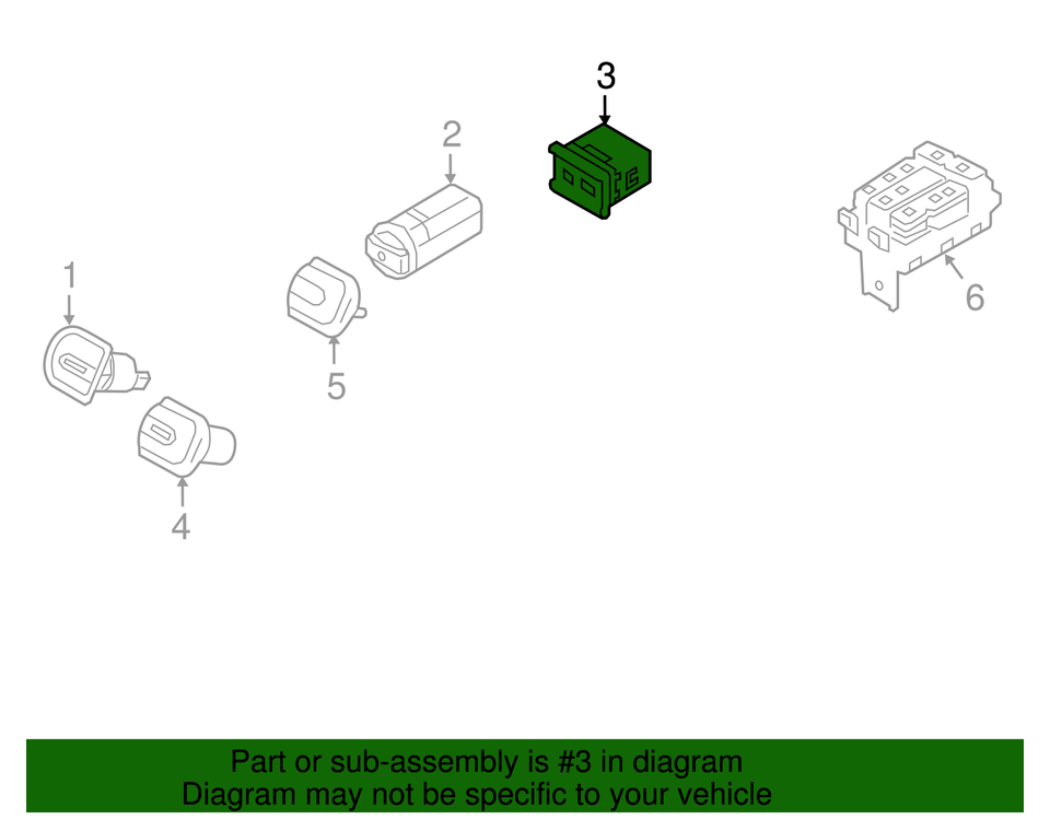 Genuine Kia USB Port 96120-D4000 | eBay