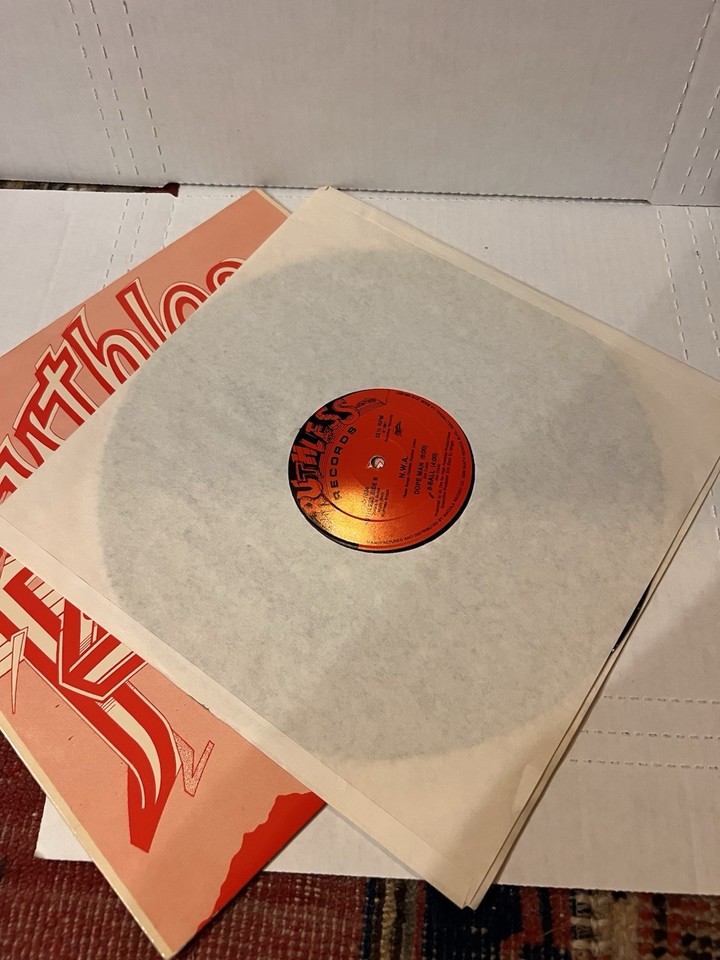 vinyl record NWA dope man. 8Ball. Panic Zone, 12” 1987 Ruthless #MRC ...