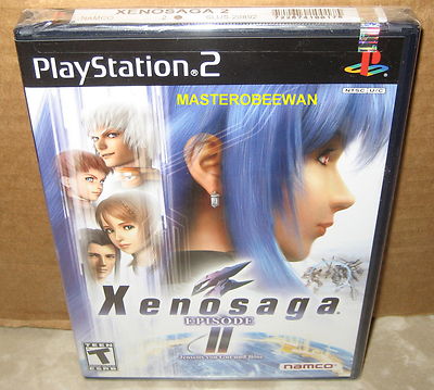 Xenosaga: Episode II (Sony PlayStation 2, 2005) PS2 1st Print New ...
