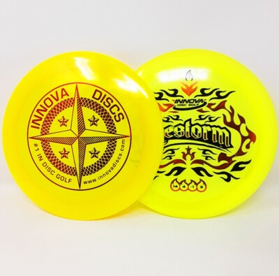 Firestorm CH First Run XXL 2 Disc Set 178g & 175g Yellow New Innova ...