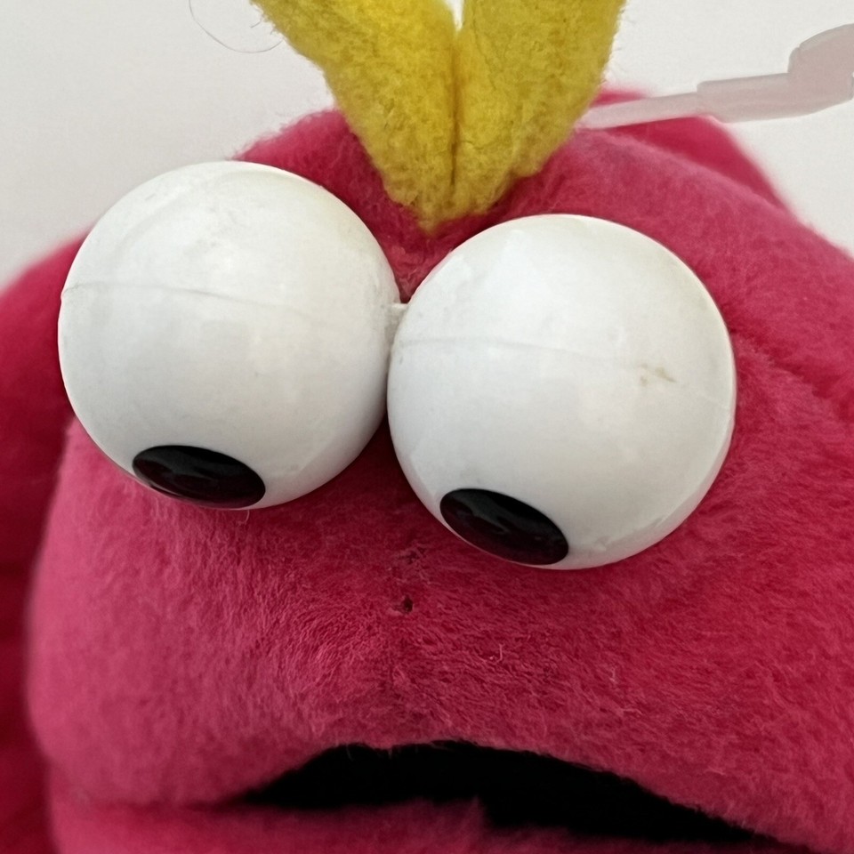 2004 Gund Sesame Street Yup Yup Yip Yip Martian Small Pink Plush Tags ...