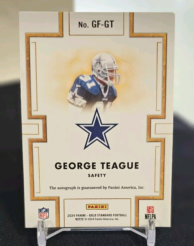2024 GOLD STANDARD GEORGE TEAGUE AUTO /49 GOLD FINGERS | eBay