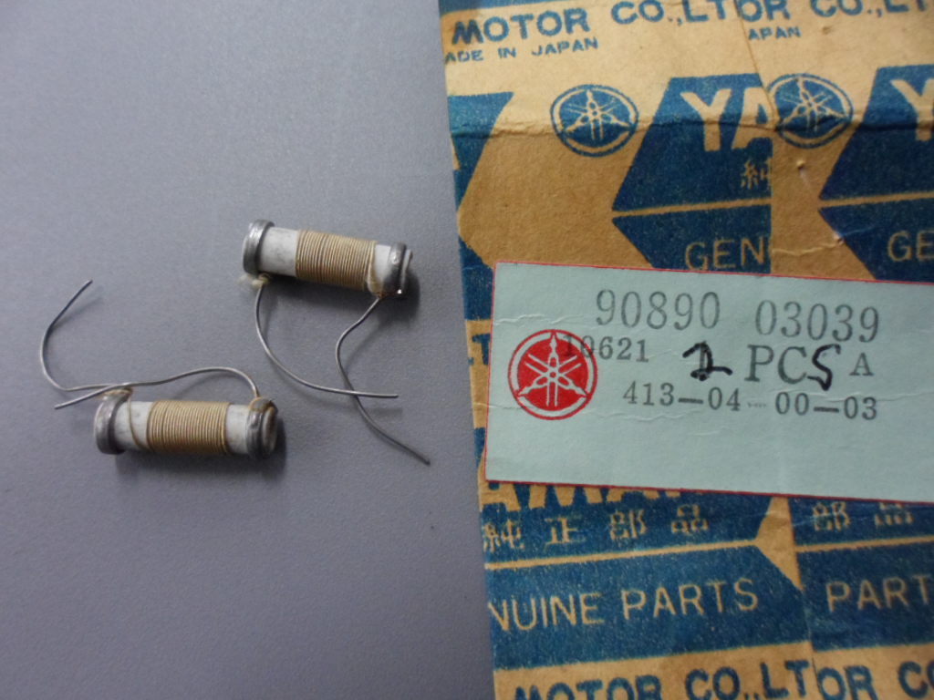 NOS Yamaha OEM Vintage Resistance Coils 90890-03039 Qty 2 | eBay