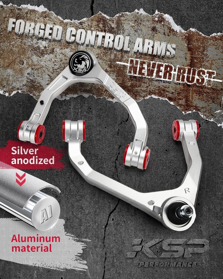 KSP Forged Upper Control Arm For Silverado Sierra 1500 2007-2018, 2pcs ...