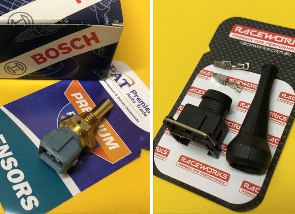 Fluid temperature sensor -40 to 130 C M12 x 1.5 +plug Universal Bosch ...