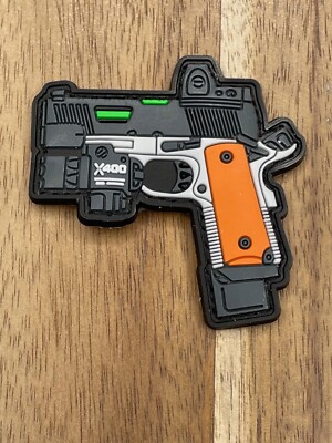 1911 PVC Patch Hook Loop Tactical .45 Morale Agency Arms Colt Nighthawk 9mm | eBay