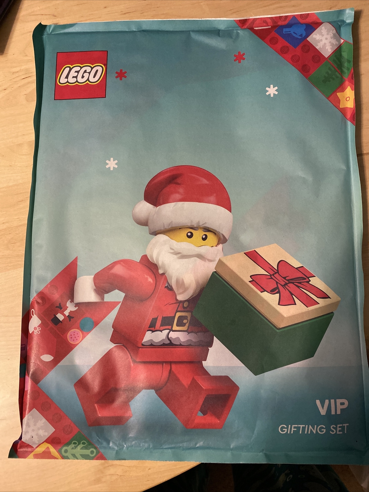 LEGO VIP HOLIDAY Gift Bag And Wrapping Paper Set (5006008) NEW *FAST ...