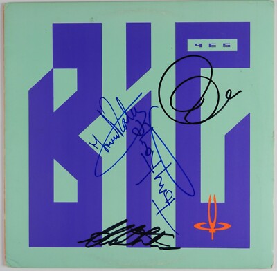 YES JSA Signed Autograph Album Record Big Generator Jon Anderson | eBay
