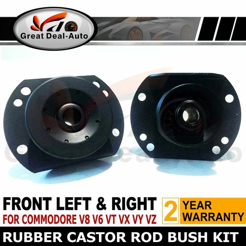 Holden Front Rubber Castor Rod Bush Kit Commodore VT VX VY VZ V6 V8 ...