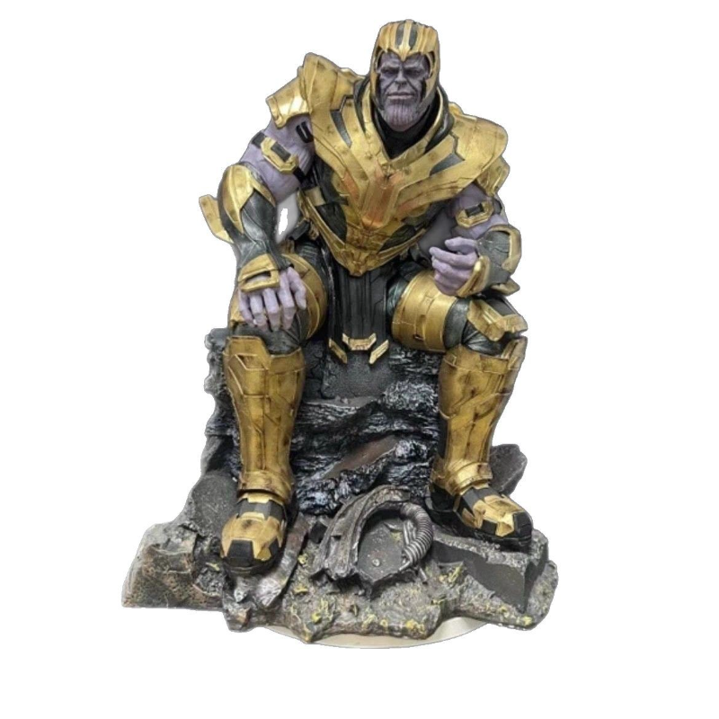 The Avengers Thanos Sitting Resin Statue Model Figurine Collectible ...