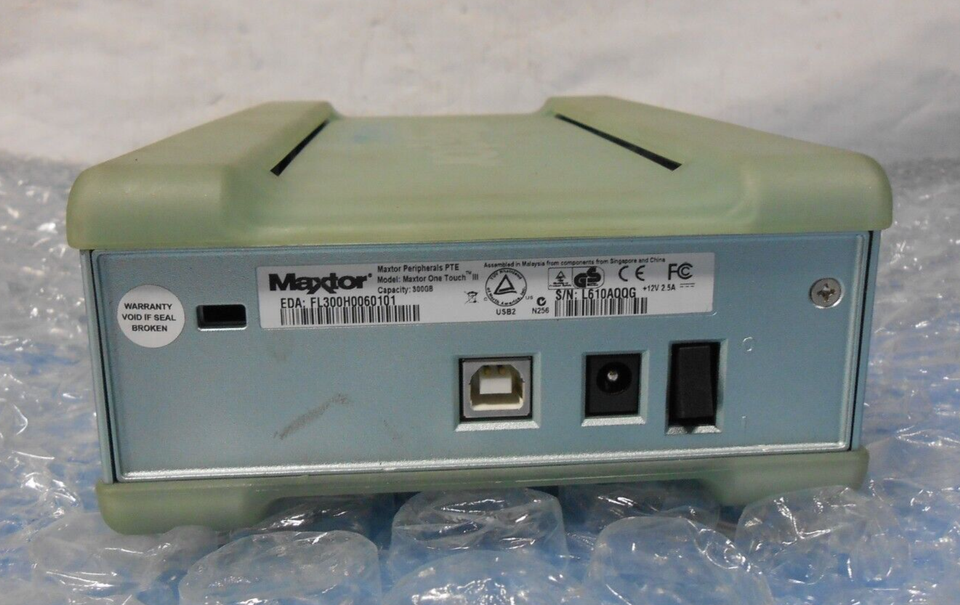 Maxtor One Touch III 300GB USB 2.0 External Hard Disk Drive | eBay