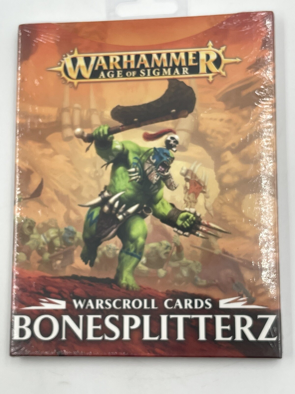Warhammer Age of Sigmar Warscroll Cards: Bonesplitterz (New & Factory ...