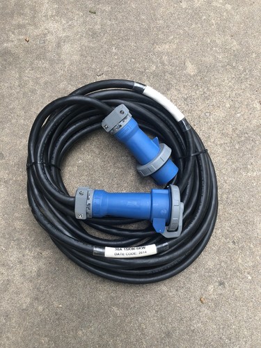 Military generator power cable. Hubbell connectors.50ft 30Amp | eBay