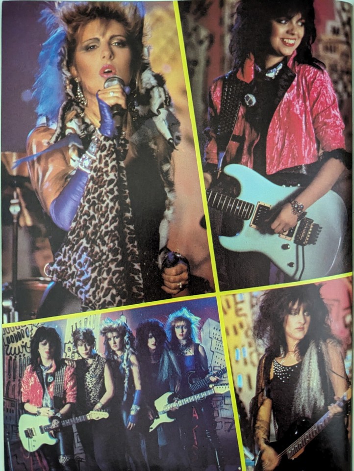 Faces Rocks Magazine February 1986 KISS, Ratt, Scorpions, Dio, Dire ...
