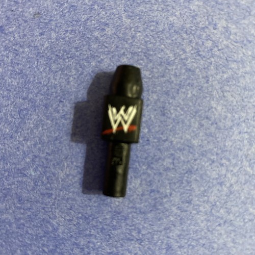 WWE Action Figure Microphone Elite Mattel Accessory Ring Part Logo | eBay