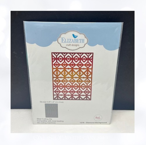 Elizabeth Craft Design DIAMOND Background Die Set | eBay