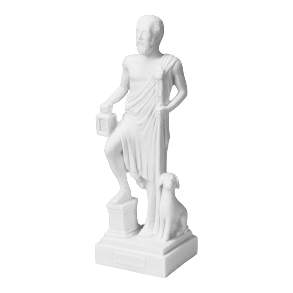 Diogenes the Cynic Ancient Greek Philosopher Statue Sculpture Figure ...