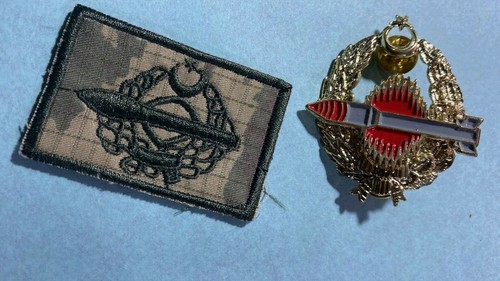 chest BADGE TURKEY Army Explosive - bomb Disposal - Metal Pin & patches ...