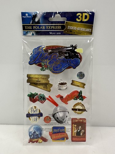 Paper House The Polar Express Sticker Pack 14 Pieces 767636834217| eBay