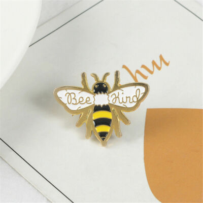Bee Kind Enamel Pin Cute Honey Bee Animal Badge Brooch Pins Party ...